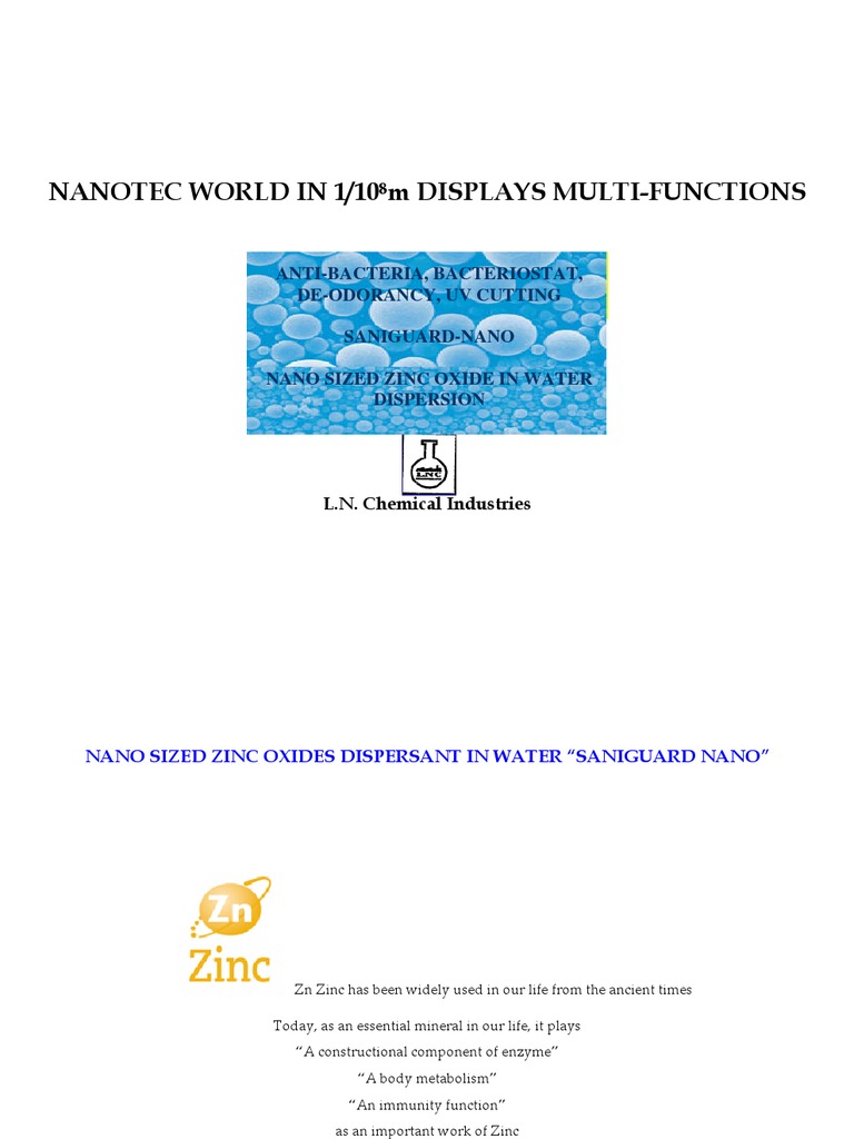 Saniguard Nano | PDF