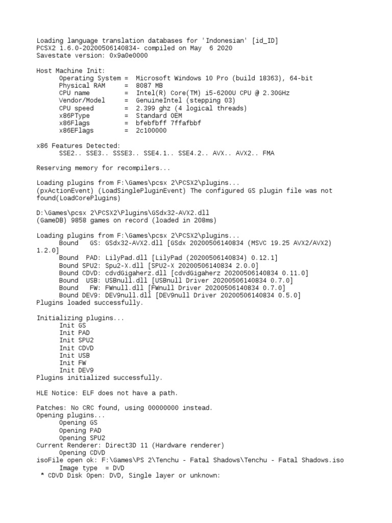 Emu Log | Download Free PDF | Booting | Kernel (Operating System)
