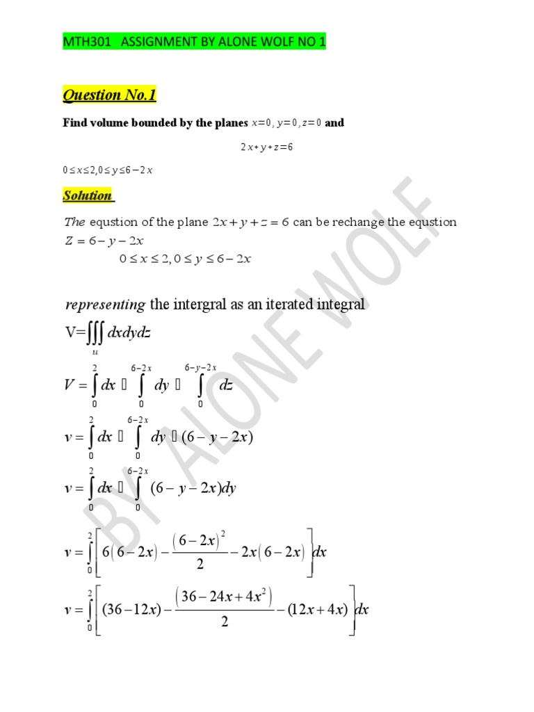 Volume and Gradient Calculations | PDF | Multivariable Calculus | Geometry