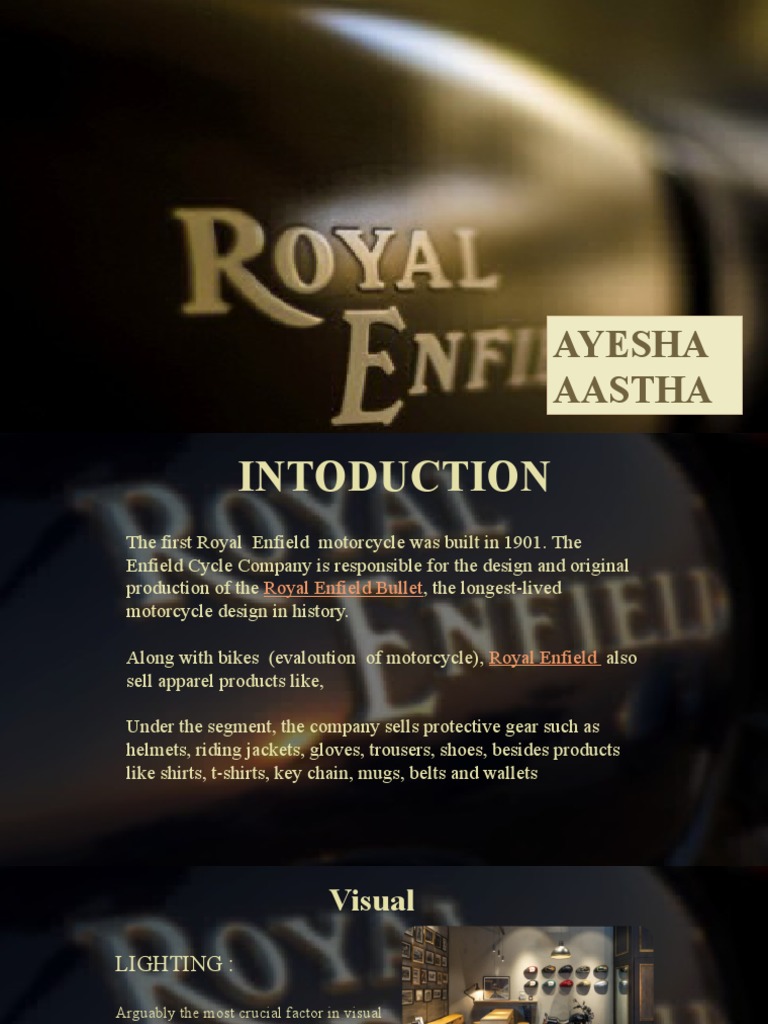 Royal Enfield | PDF | Senses | Brand