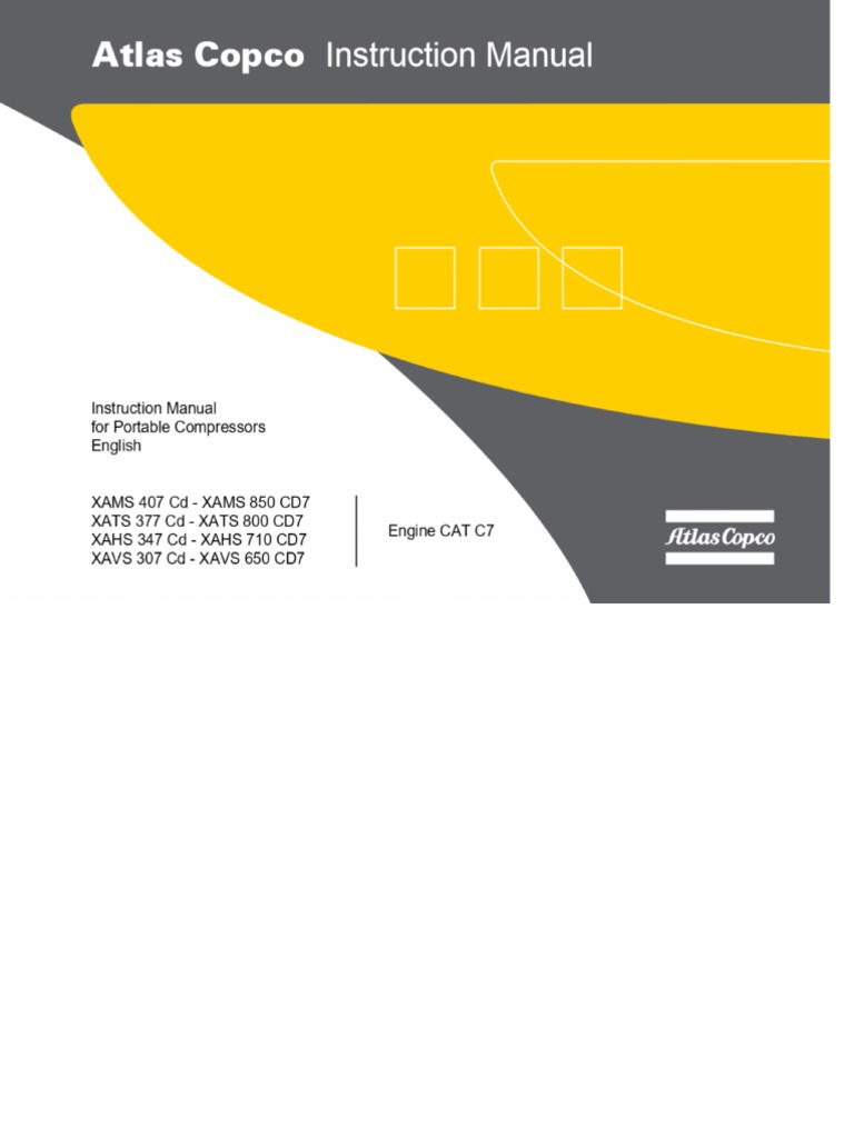 XAMS 407 CD - XAMS 850 CD7 XATS 377 CD - XATS 800 CD7 XAHS 347 CD ...