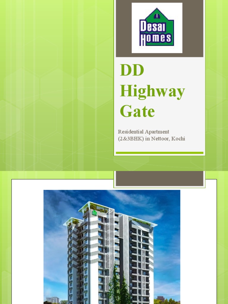 2&3BHK Apartments in Nettoor, Kochi | PDF | Building Engineering ...