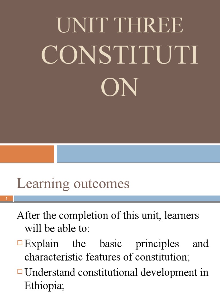 Unit Three | PDF | Due Process | Constitution