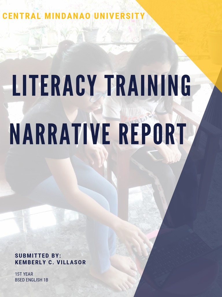 Literacy Training Narrative Report | PDF
