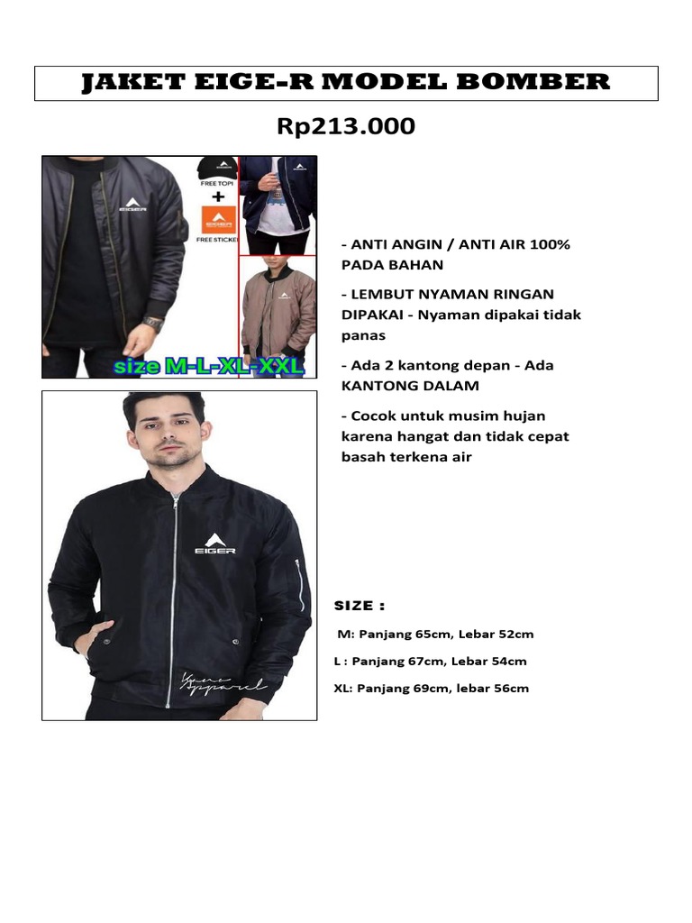 Jaket Eiger | PDF