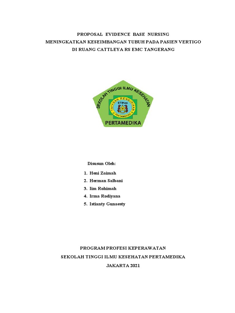 Senam Vertigo untuk Perawat | PDF | Sains & Matematika