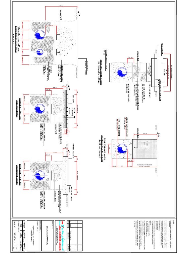 Nds-sd-113 Pipe Bedding Rev.A | PDF