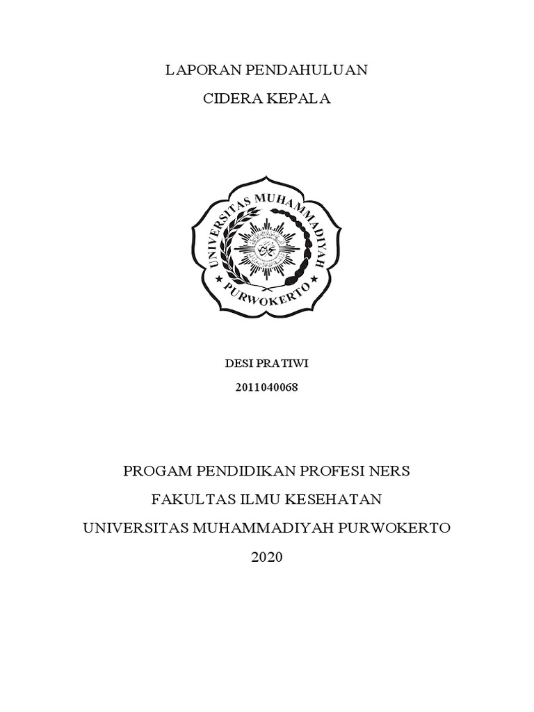 Laporan Cidera Kepala: Penanganan dan Klasifikasi | PDF