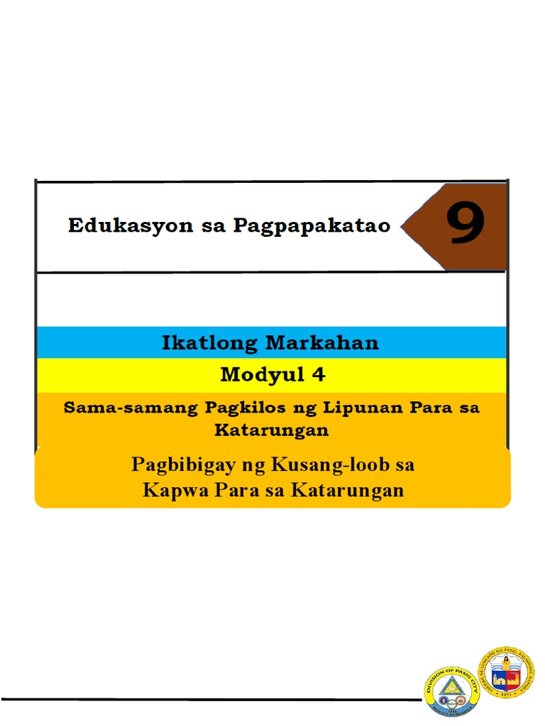 EsP 9-Q3-Module-4 | PDF