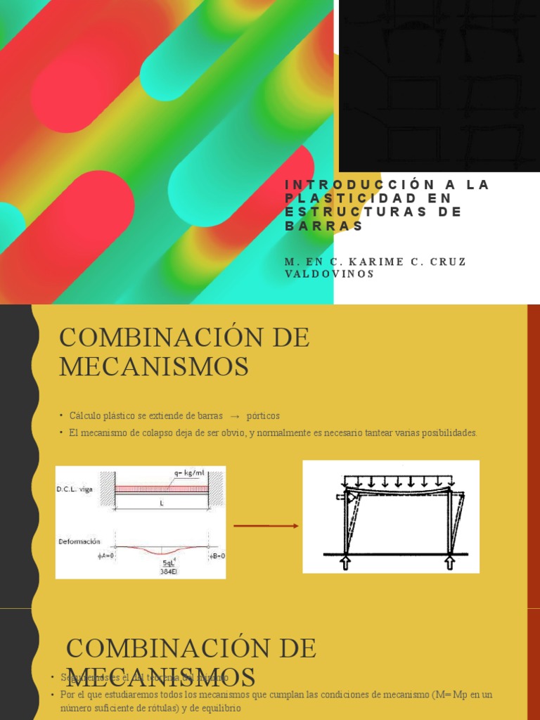 Introducción A La Plasticidad en Estructuras de Barras | PDF ...