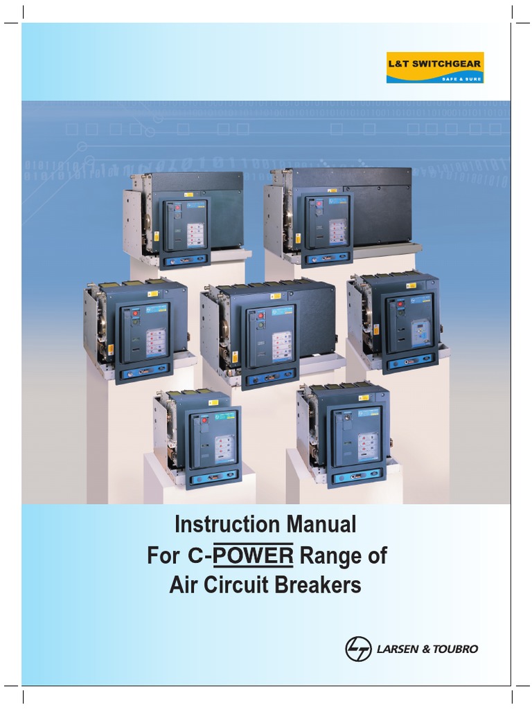 Instruction Manual C-Power Acb | PDF | Electrical Engineering | Components