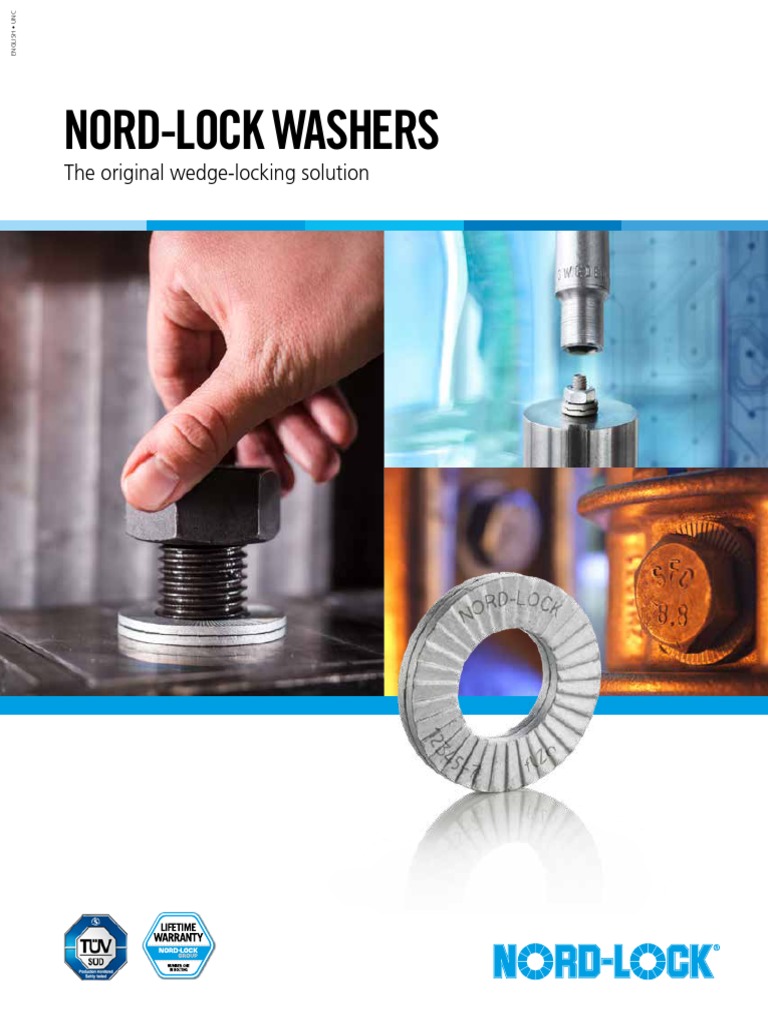 Nord-Lock Washers: The Original Wedge-Locking Solution | PDF | Washer ...