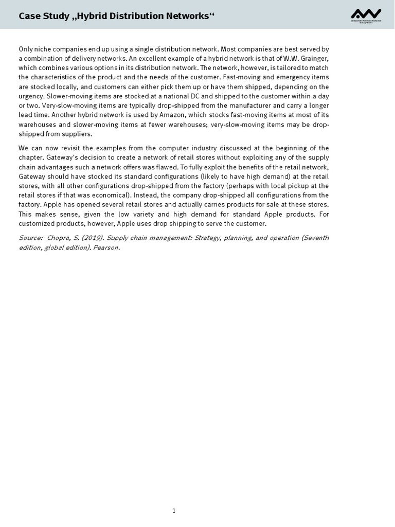 Hybrid Distribution Networks Explained | PDF