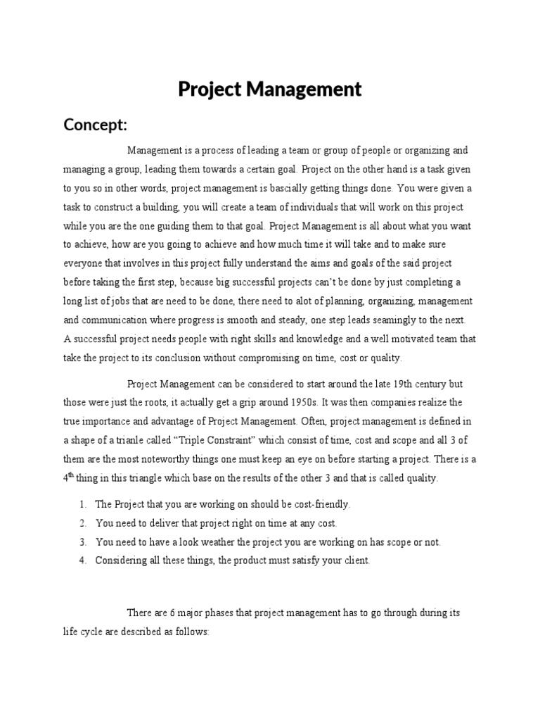 Software Engineering Assignment 1 | PDF | Project Management | Project ...