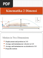 Kinematics Cheat Sheet | PDF