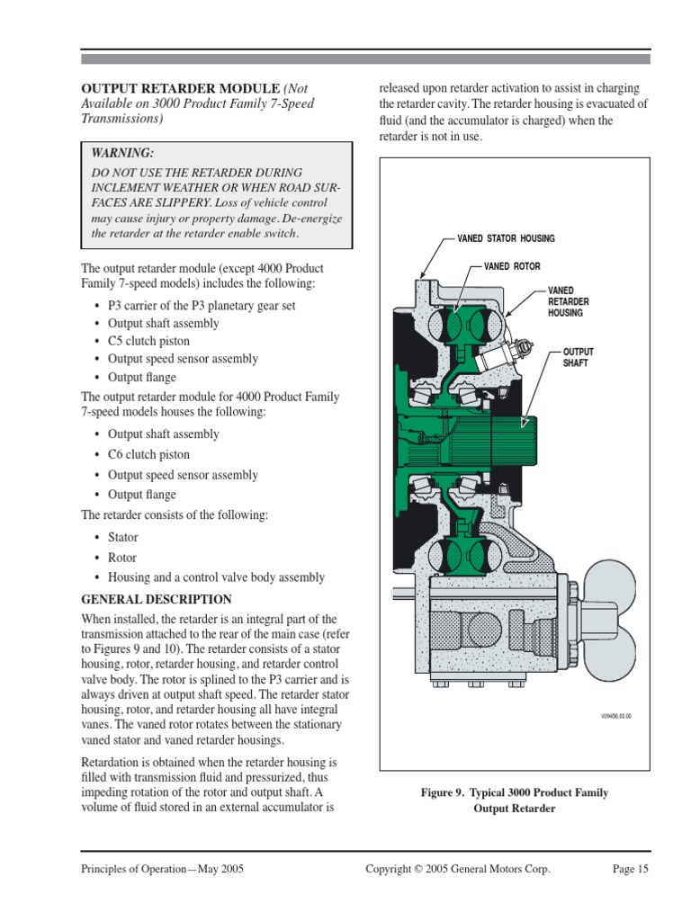Principles of Operation Retarder | PDF | Anti Lock Braking System ...