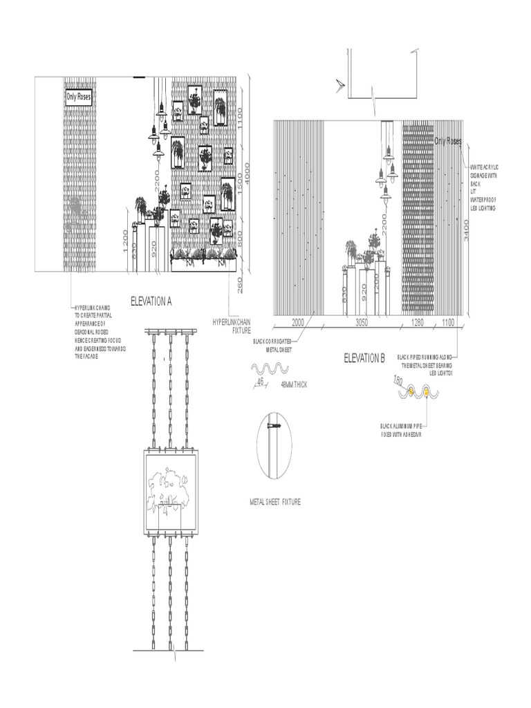 Elevation..retail Store | PDF | Building Engineering | Building Materials