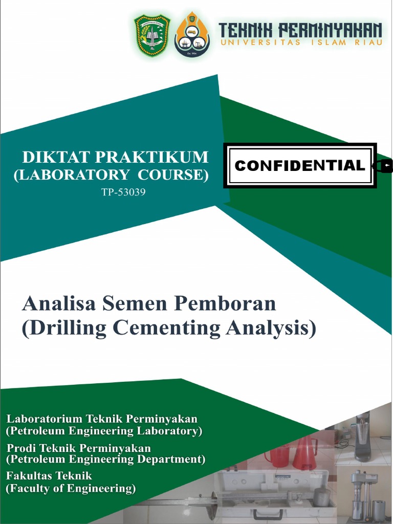 Diktat Praktikum Semen Pemboran | PDF