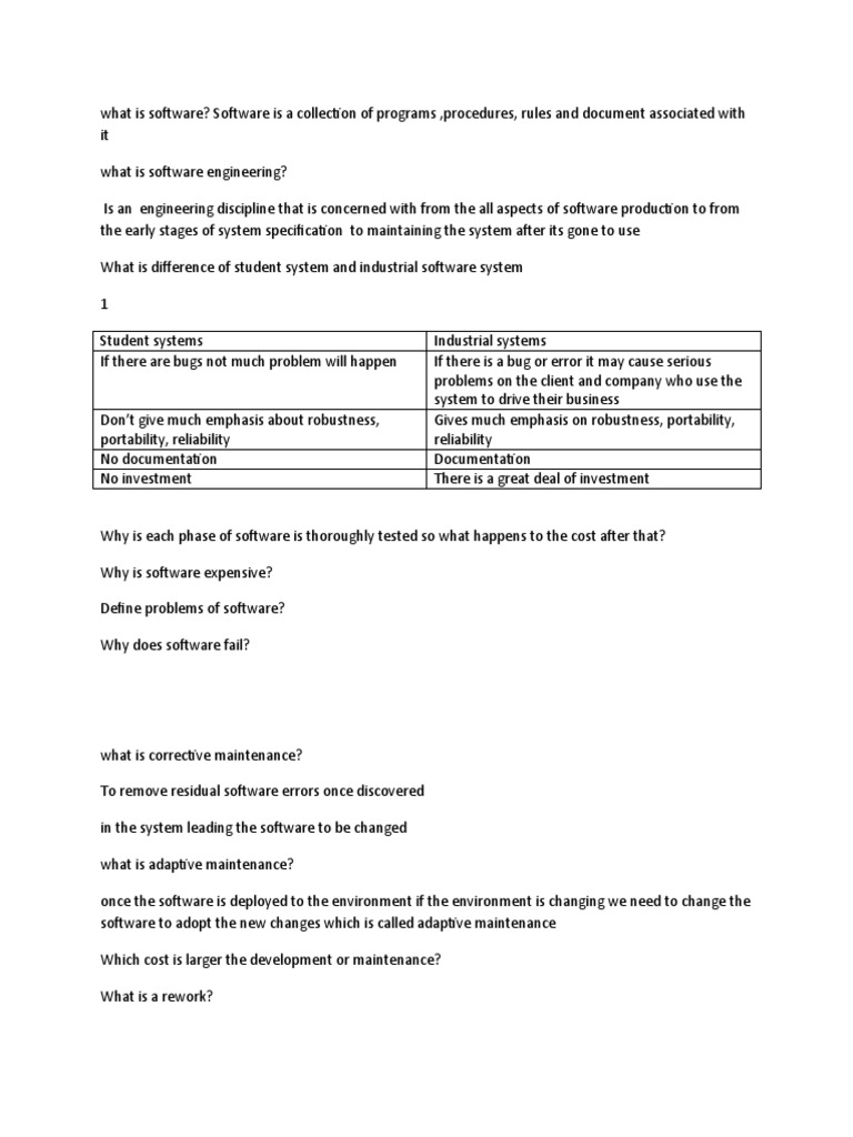 What Is Software PDF Software Development Process Information