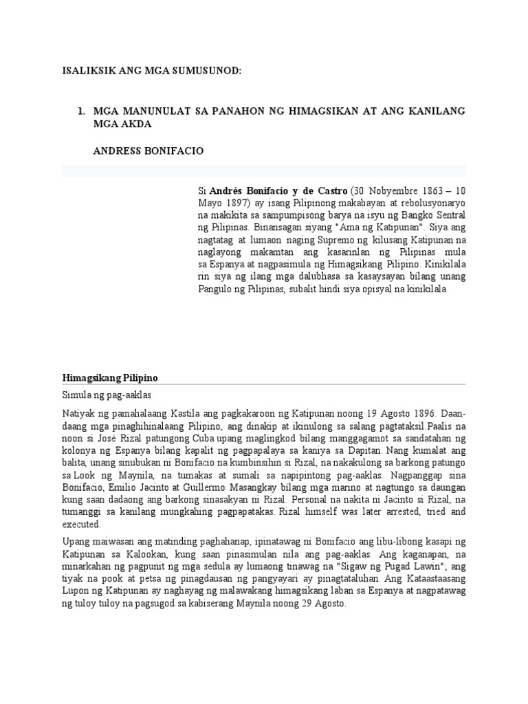 Panitikan Finals Portfolio | PDF