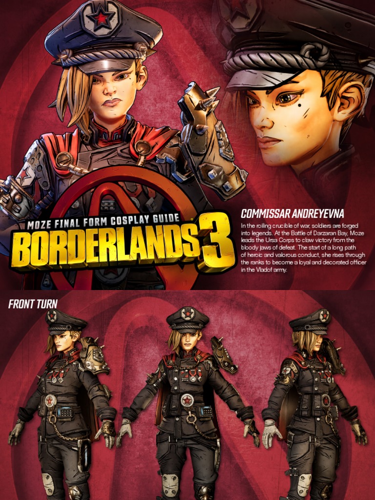 BL3 Cosplay Guide FF MOZE | PDF
