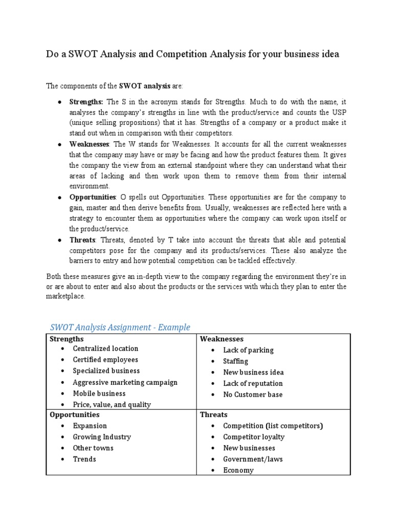 Swot Assignment 1 | PDF | Swot Analysis | Public Sphere