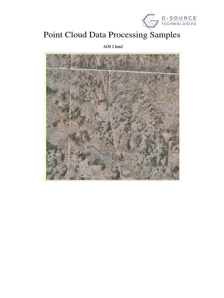 Point Cloud Data Processing Samples | PDF