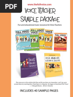 Beginner Vocal Lesson Plan: Posture & Breath | PDF | Singing | Larynx