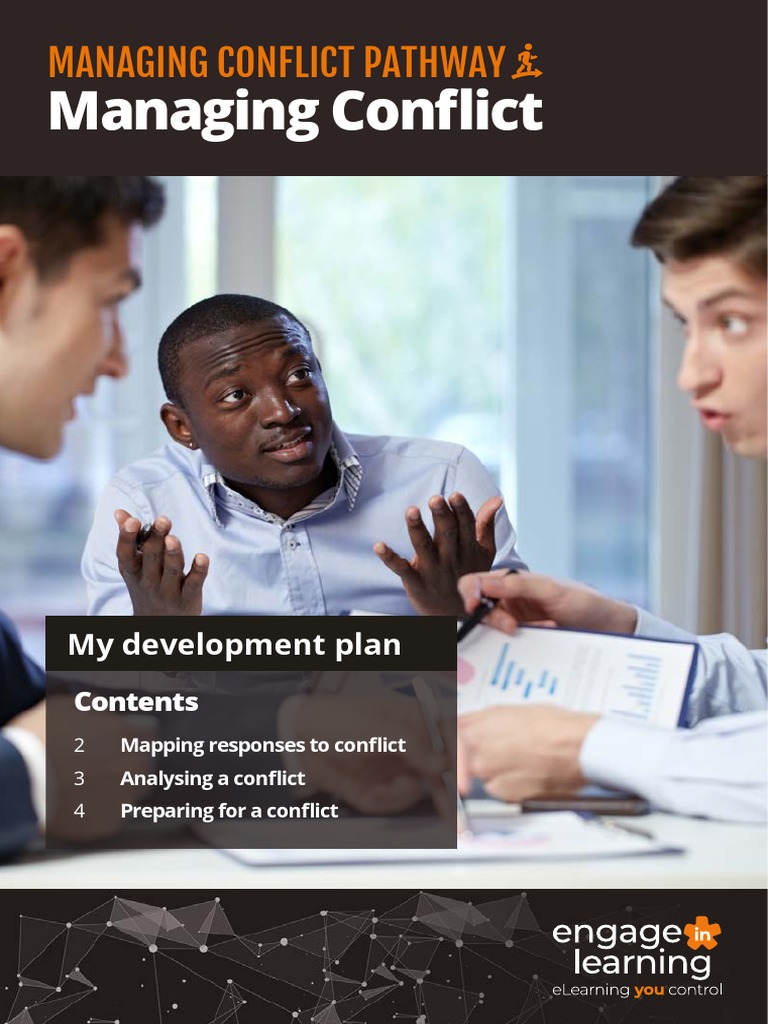 Managing Conflict Development Plan | PDF | Leadership | Communication