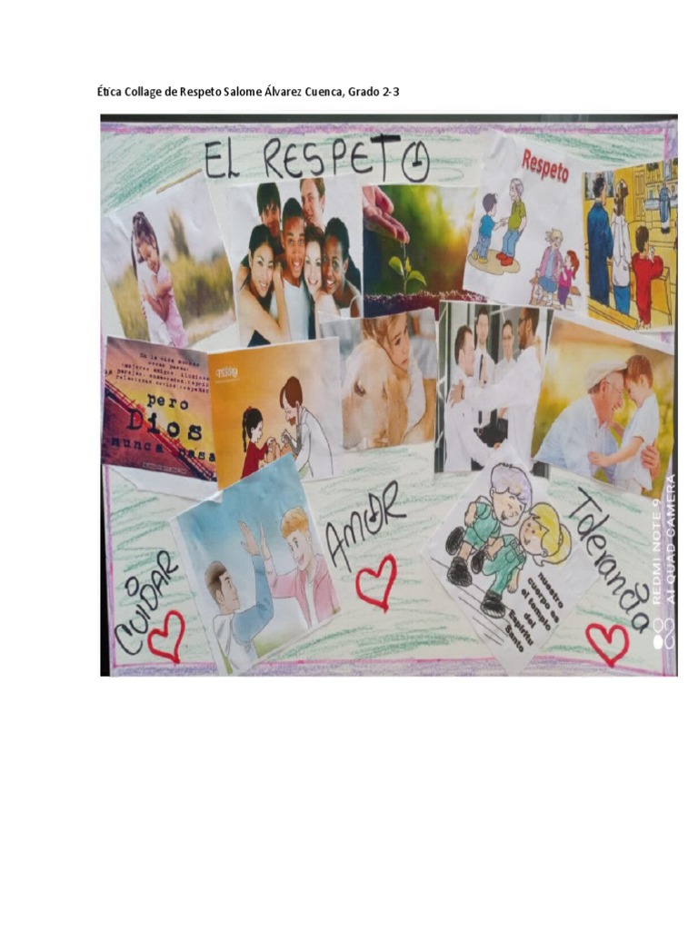 Ética Collage de Respeto Salome Álvarez Cuenca | PDF