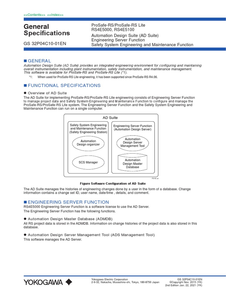 GS - ProSafe-RS - ProSafe-RS Lite Automation Design Suite Engineering ...