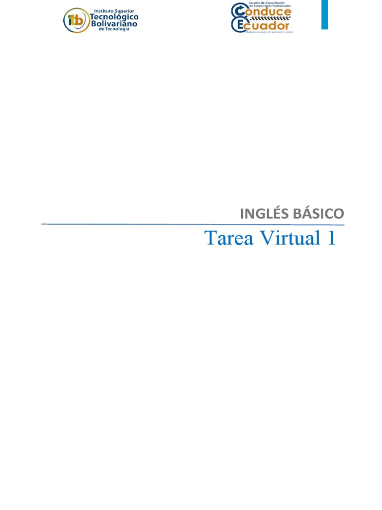 Tarea Virtual 1 | PDF