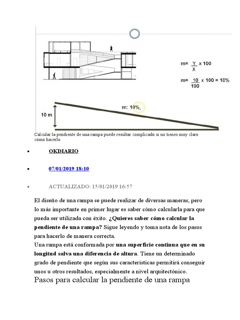 Calculo de Pendientes | PDF