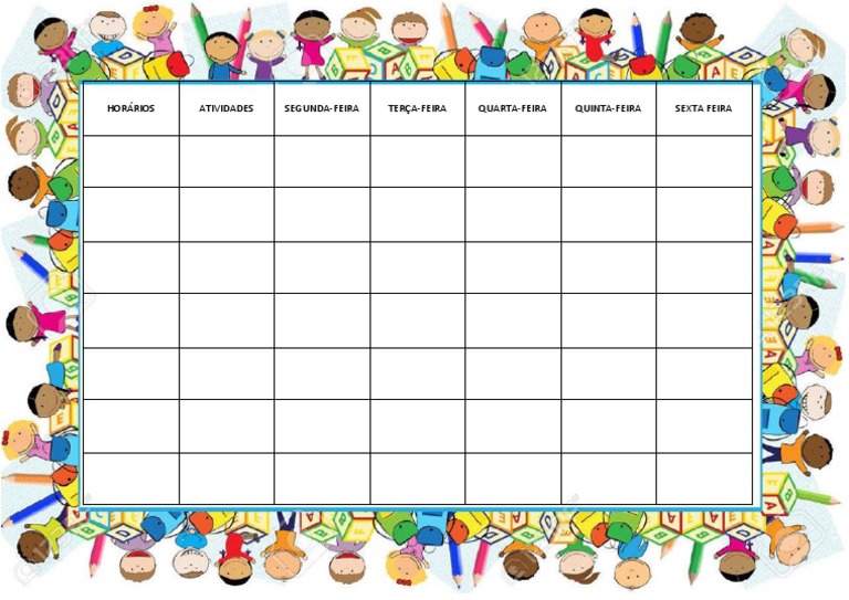 Tabela de Rotina-Modelo | PDF
