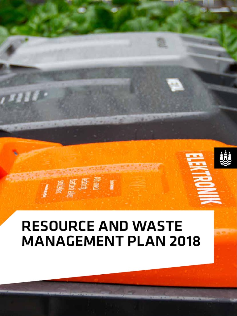 Resource and Waste Management Plan 2018 | PDF | Reuse | Recycling