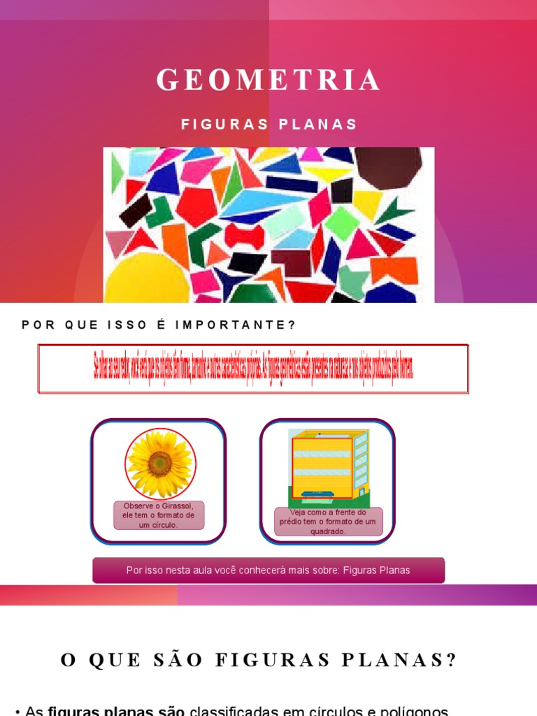 Slides Figuras Planas | PDF