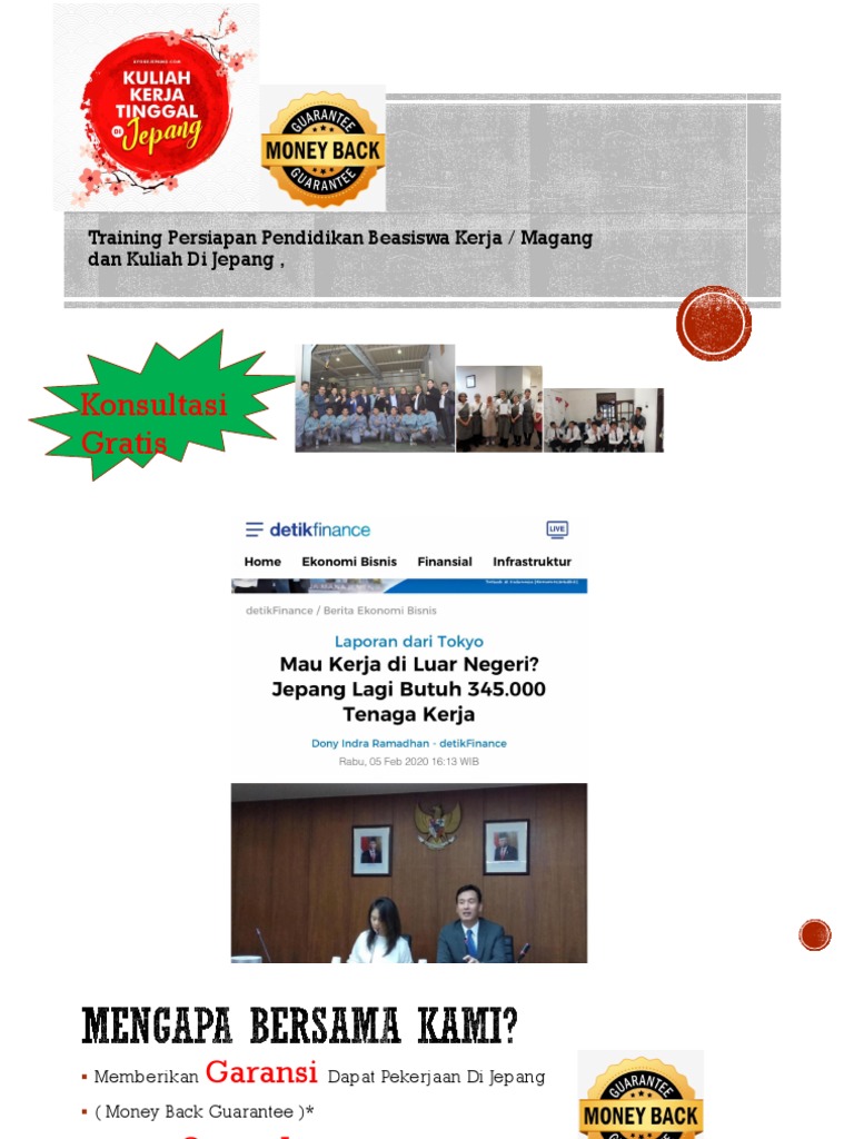 Ayo Kerja Ke Jepang | PDF