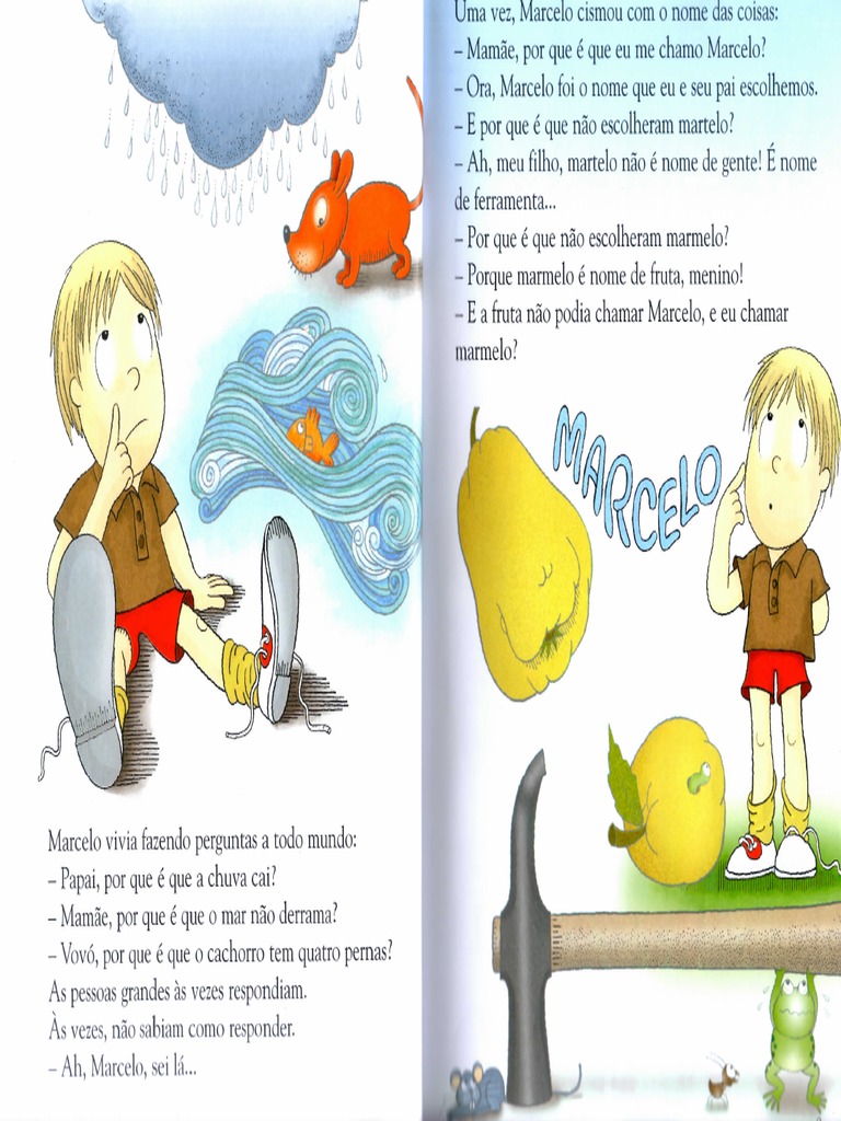 Marcelo Martelo Marmelo - Livro Com Imagens | PDF