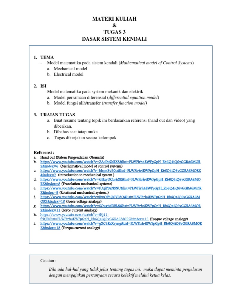 Materi Kuliah & Tugas Iii | PDF | Teaching Methods & Materials | Computers