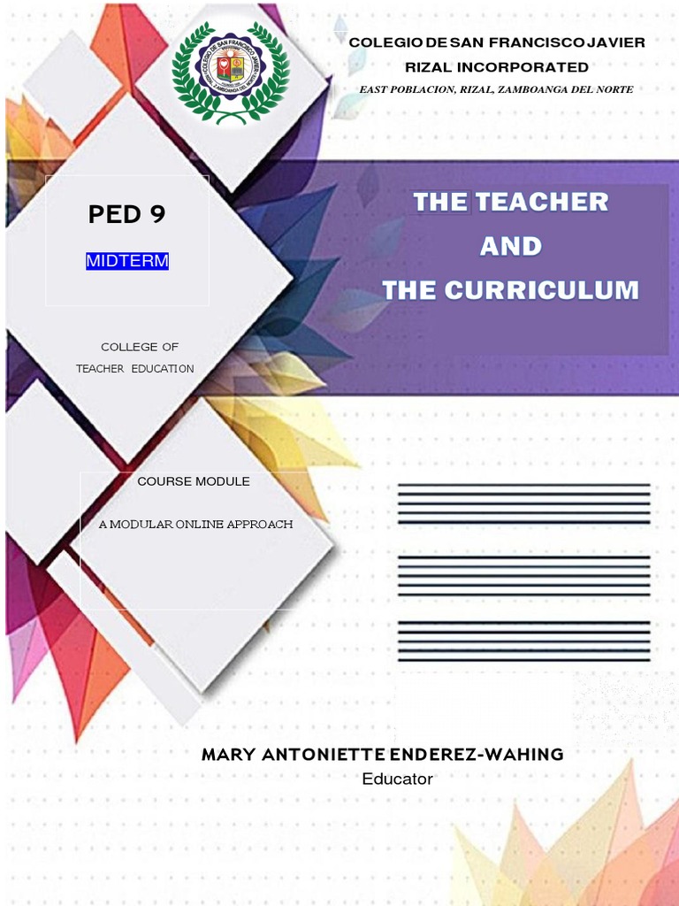 The Teacher and The Curriculum | PDF | Curriculum | Teachers
