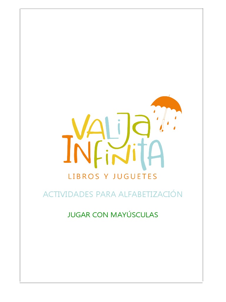 Cuadernillo de Alfabetización Juego Con Mayúsculas | PDF