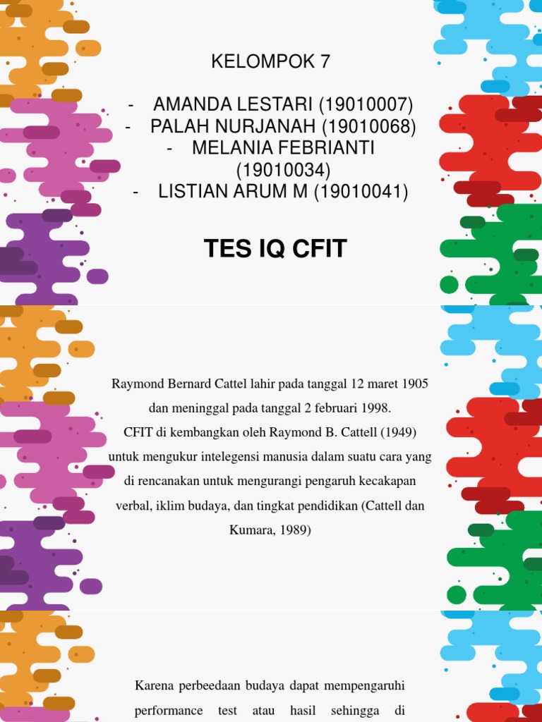 Test Cfit | PDF