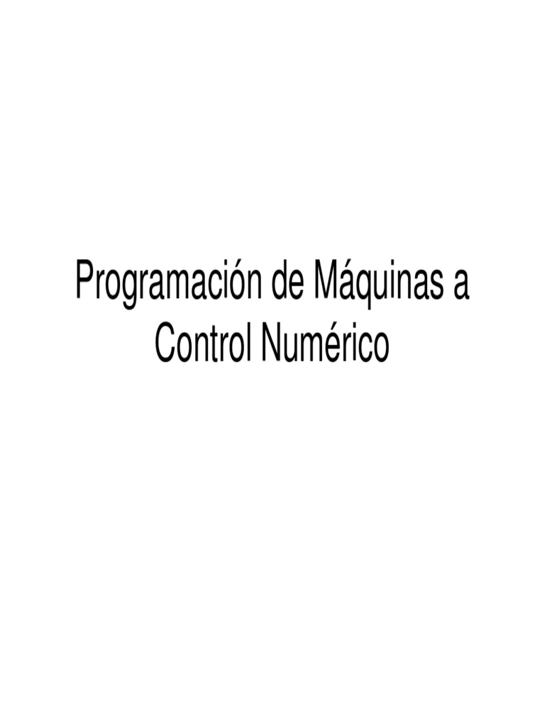 Programación de Torno CNC | PDF | Control numerico | Herramientas