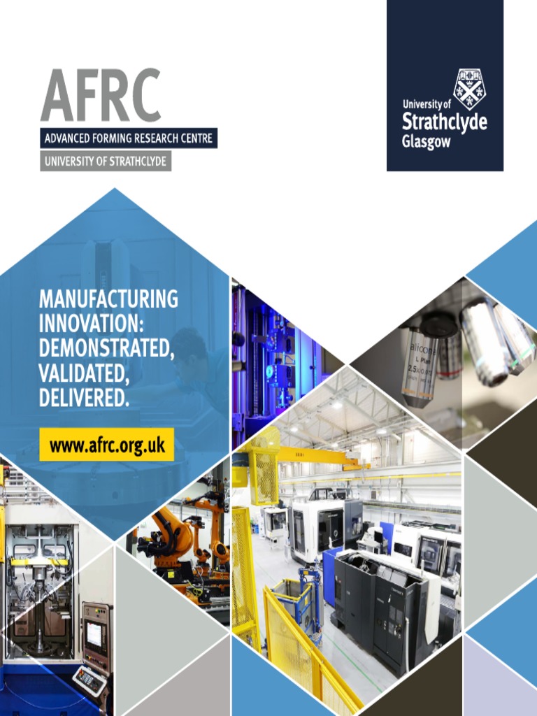 Advanced Forming Research Centre (AFRC) | PDF | Supply Chain | Engineering