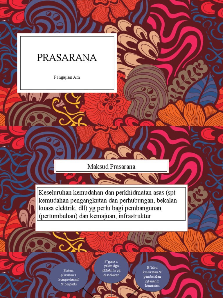 PRASARANA (Pengajian Am Sem 2) | PDF
