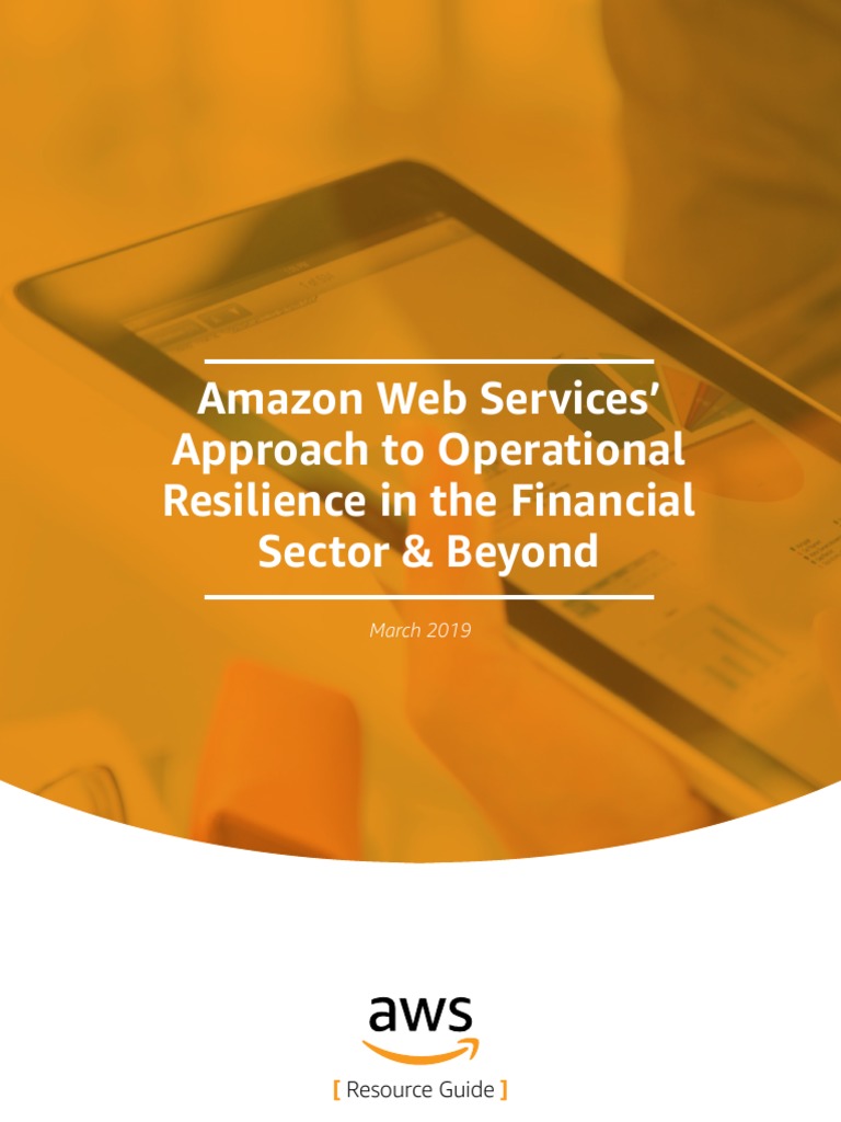 AWS Operational Resilience | PDF | Amazon Web Services | Audit
