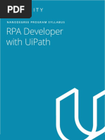 UiPath-ADPv1 Cheat Sheet - Remote Debugging | PDF | Installation (Computer Programs) | Debugging