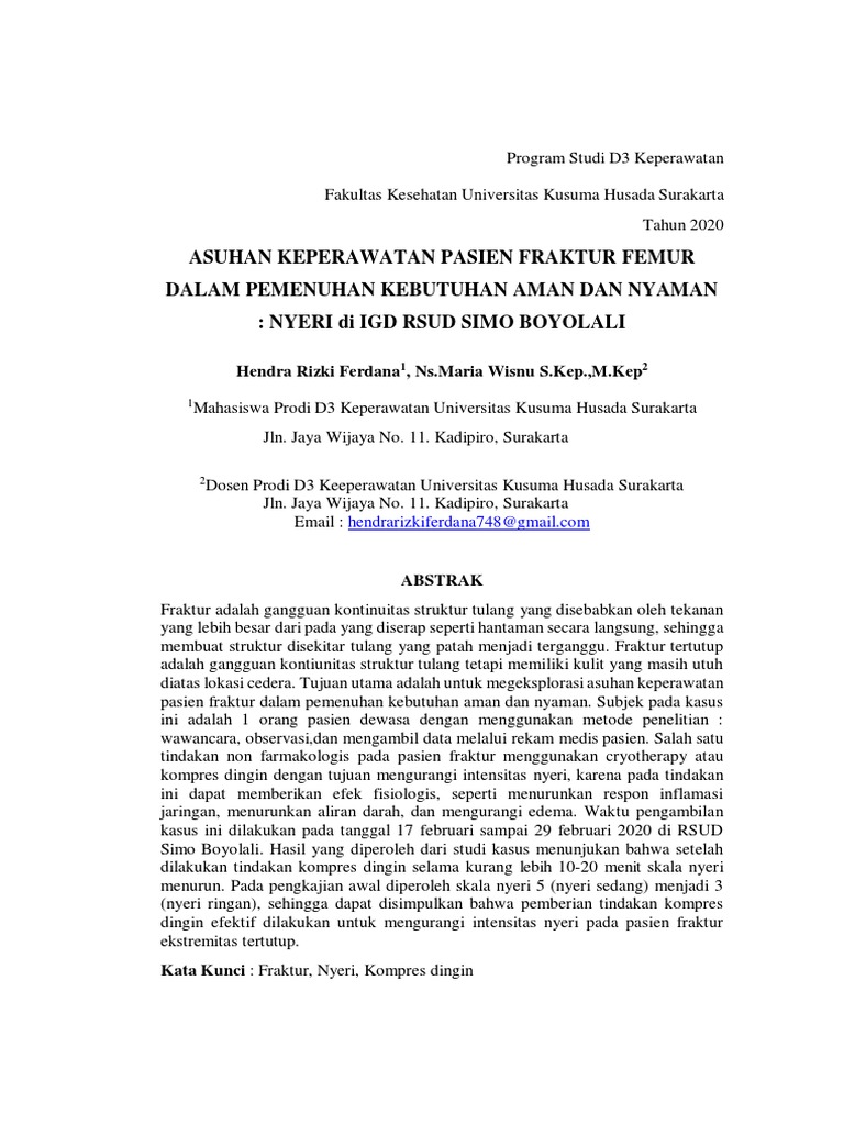 Naskah Publikasi Hendra Rizki Ferdana (P17230) - 2 | PDF