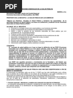 Introducción a Las Funciones Esenciales de Salud Pública (FESP) Renovadas Fundamentos, Marco ...