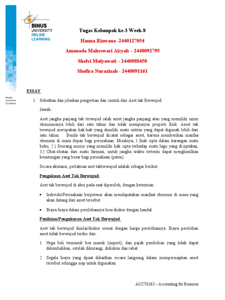 Tugas Kelompok 3 - Accounting | PDF